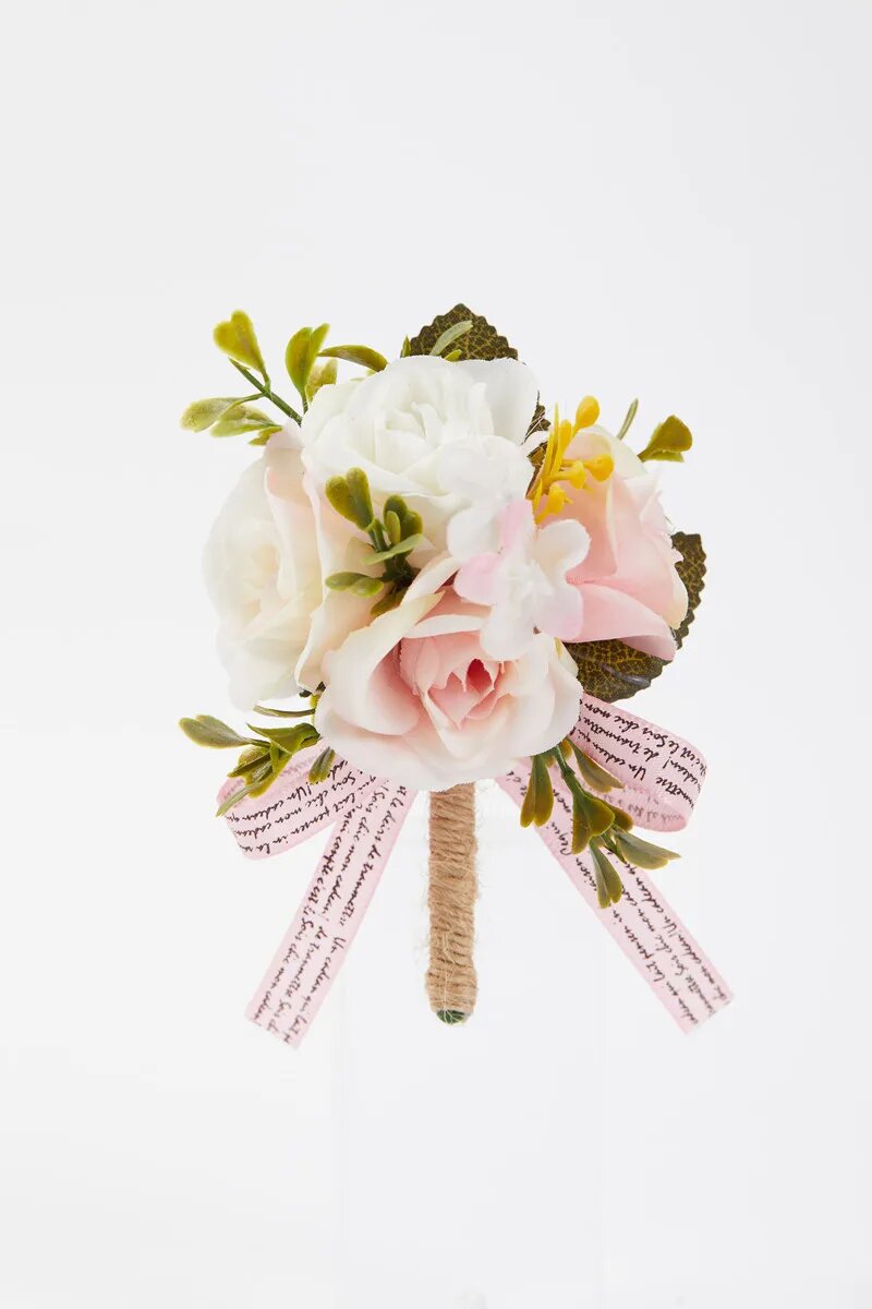 Бутоньерка с розами, цвет corsage-A