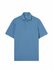 Рубашка FEDELI Buttoned polo shirt, размер 46, Синий принт