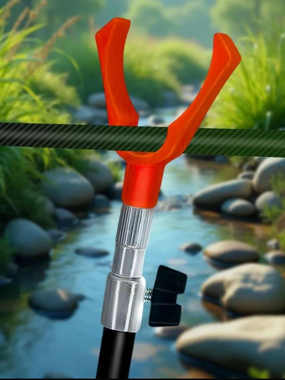 Подставка под удочку телескопичка 1,2 м , 3 шт