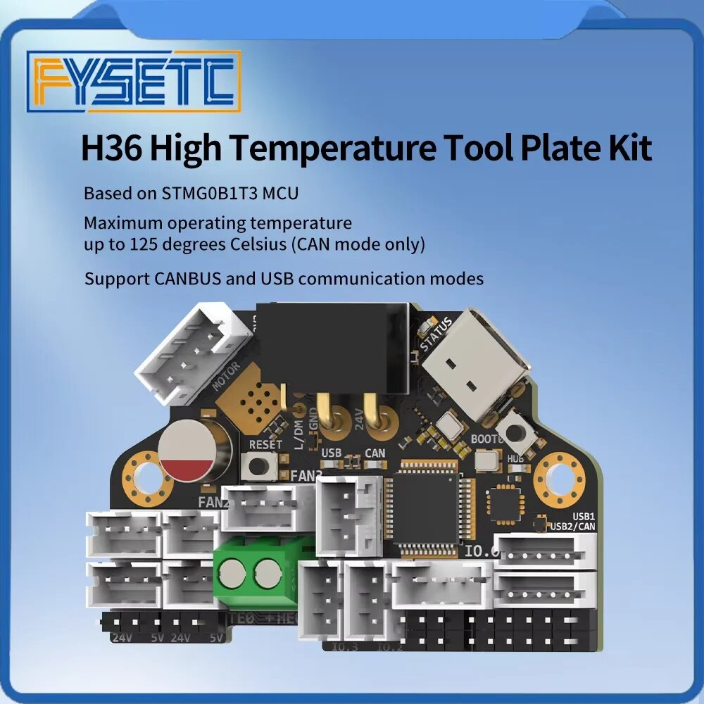 Материнская плата FYSETC H36 v1.3 для 3D-принтера, Цвет: ADXL345