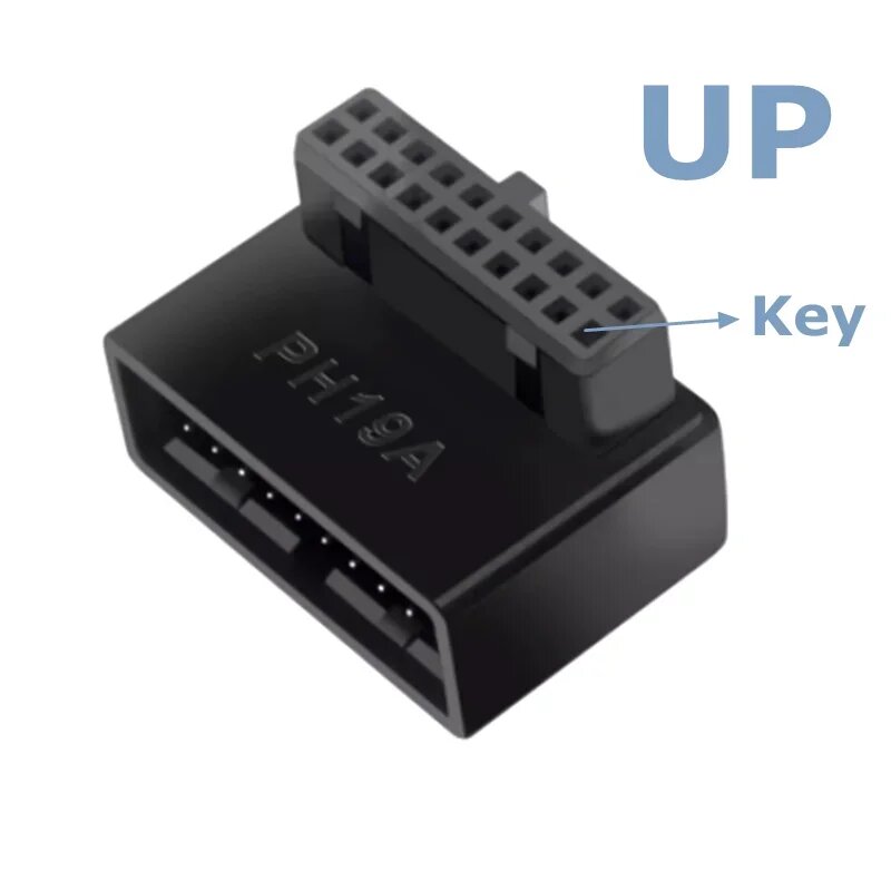 CableCC Переходник USB 3.0 PH19A, Цвет: UP