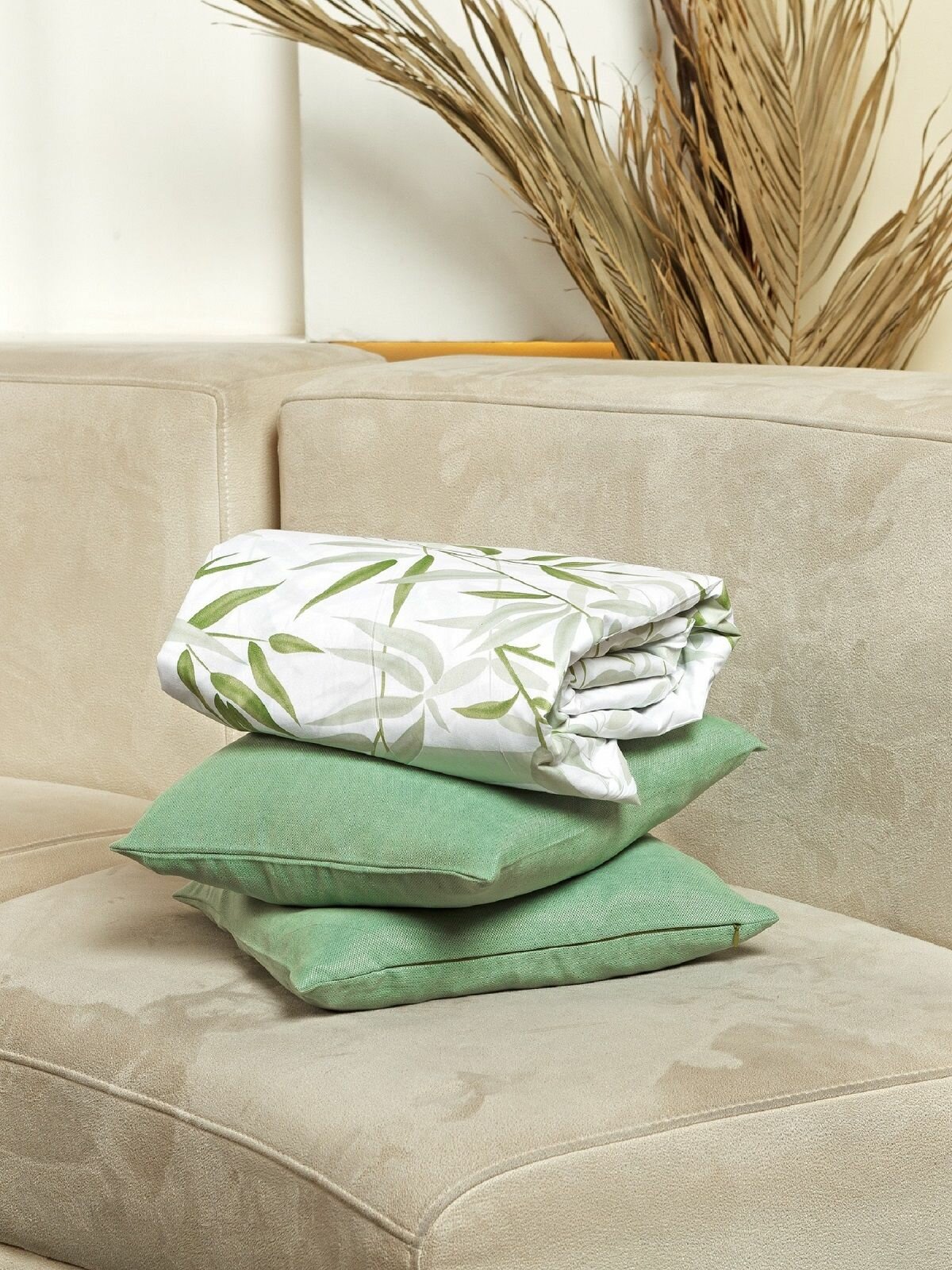 Наперник для одеяла "Бамбук" Natalya Fototdinova, 150х210, тик, потайная молния.