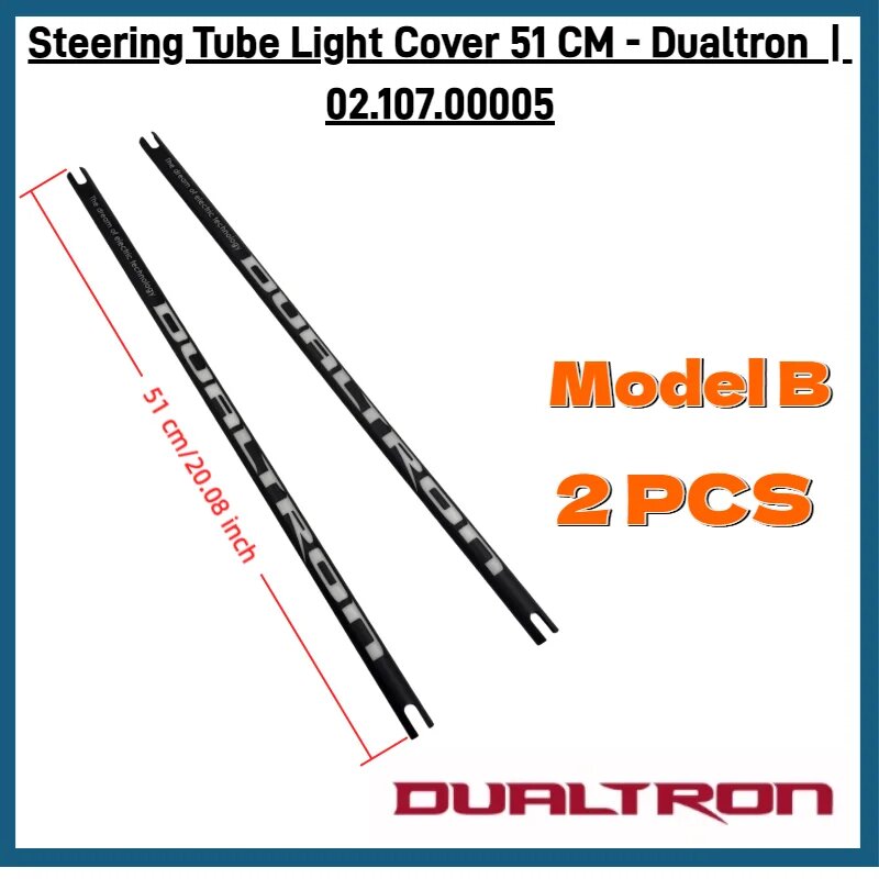 Накладка на руль Dualtron 51 см, Model B 2 PC