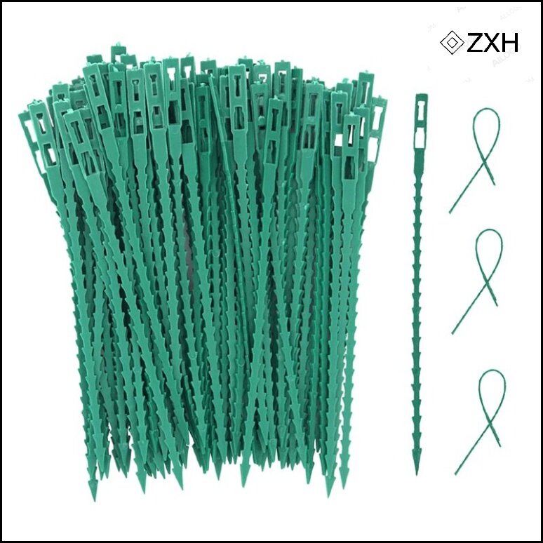 Набор стяжек садовых, для винограда, многоразовые, пластик, 200 штук