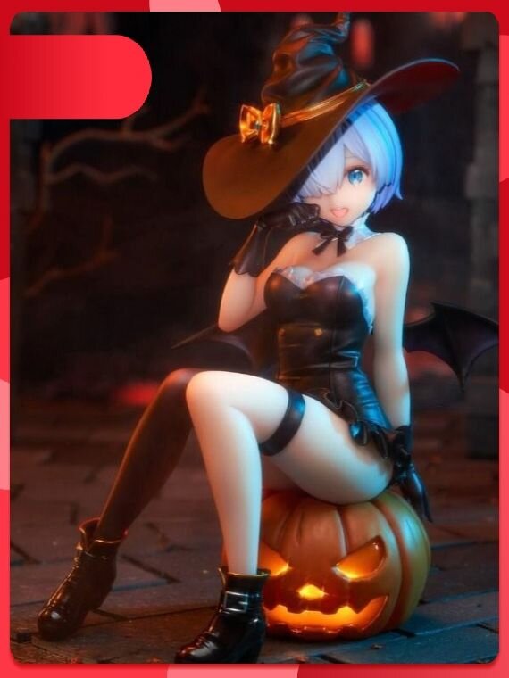 Аниме свечение фигурка Re: Zero жизнь с нуля в другом мире/Re: Zero, Rem/RAM