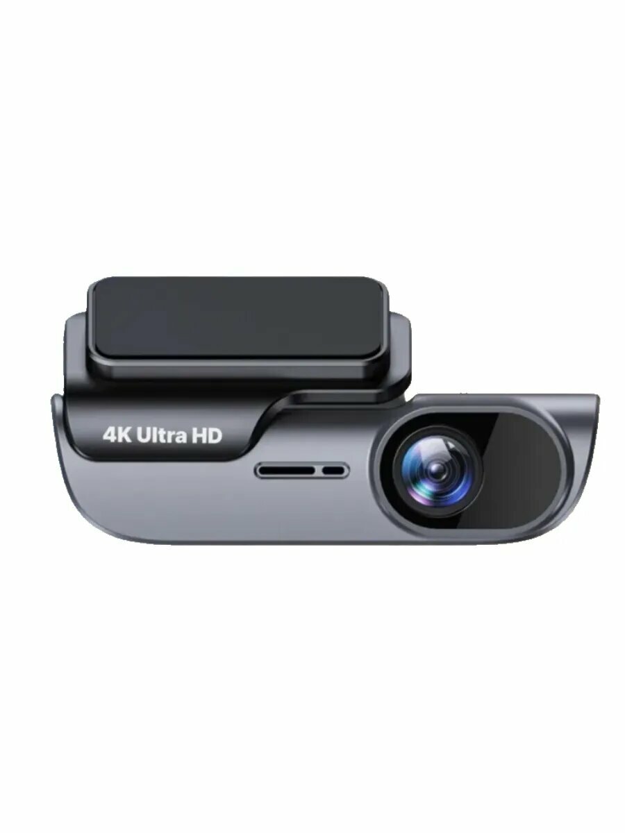 Видеорегистратор 4K Sony с Wi-Fi и приложением Viidure. Угол 170°, работа от -30°C до +70°C.