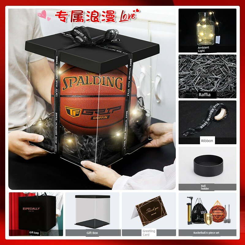 Spalding баскетбольный мяч размера 7 стандартный для тренировок в помещении и на улице, кожа ПУ