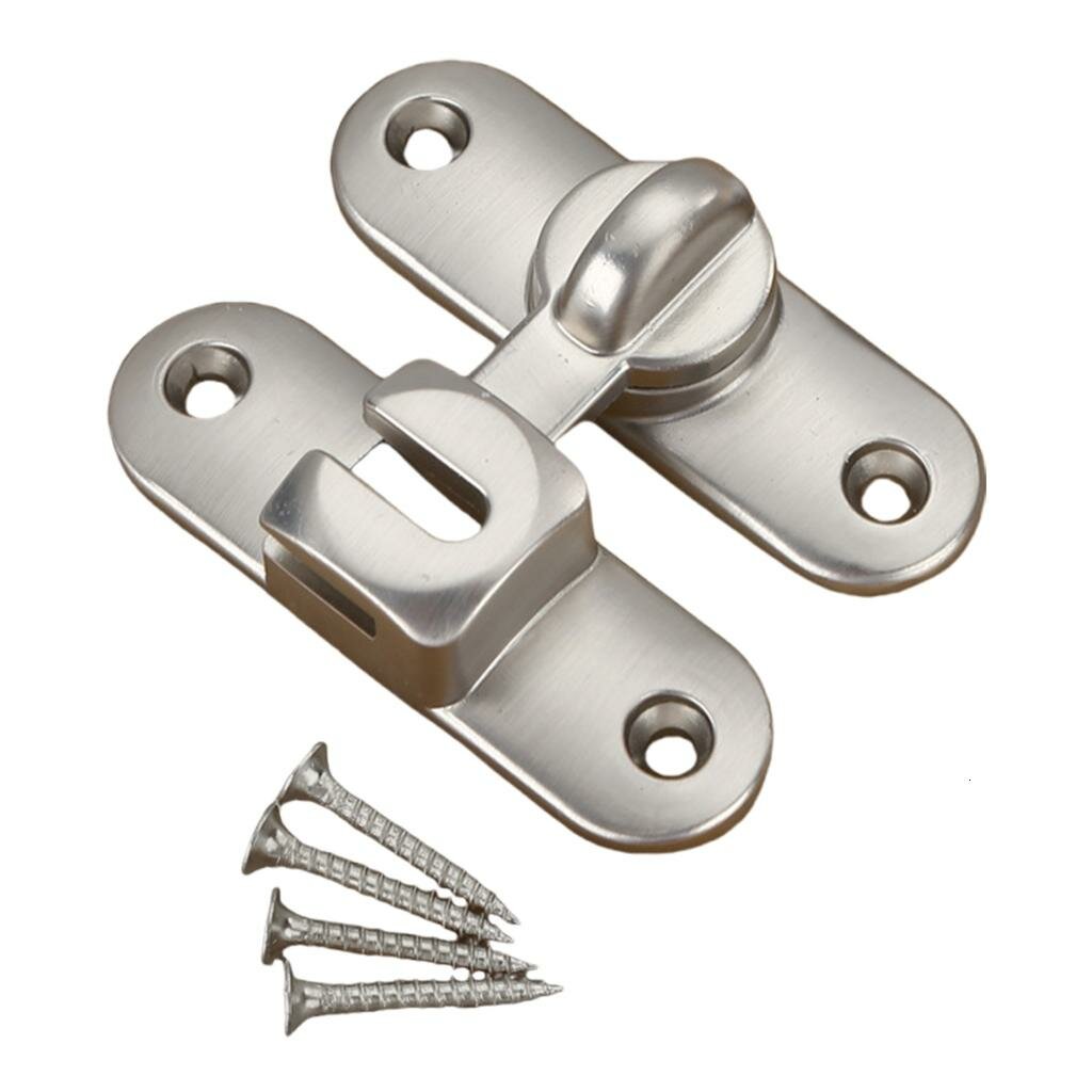 Замок-защёлка для раздвижных дверей, Серебро