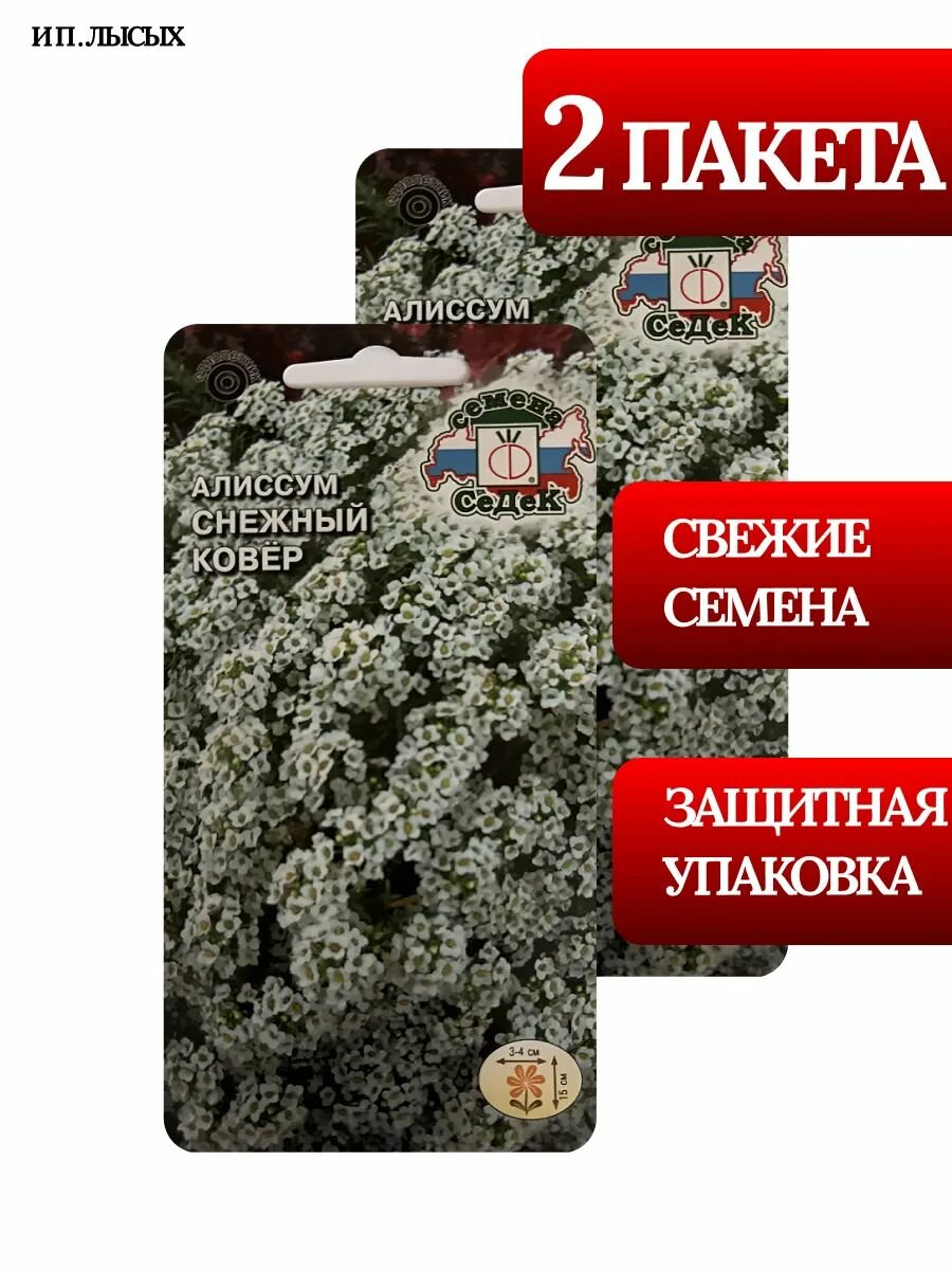 Семена Алиссум "Снежный Ковер"