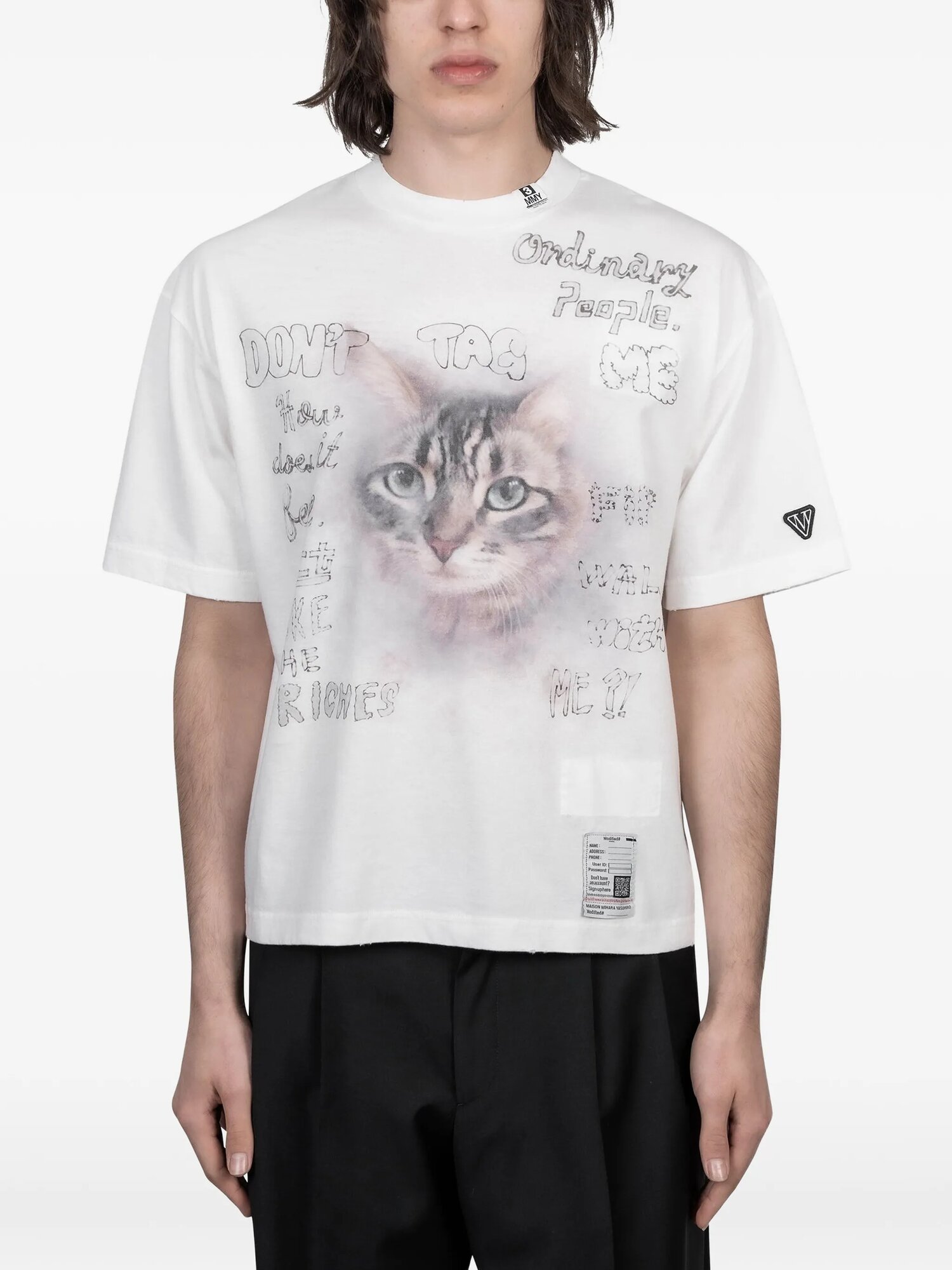 Футболка Cat-print T-shirt