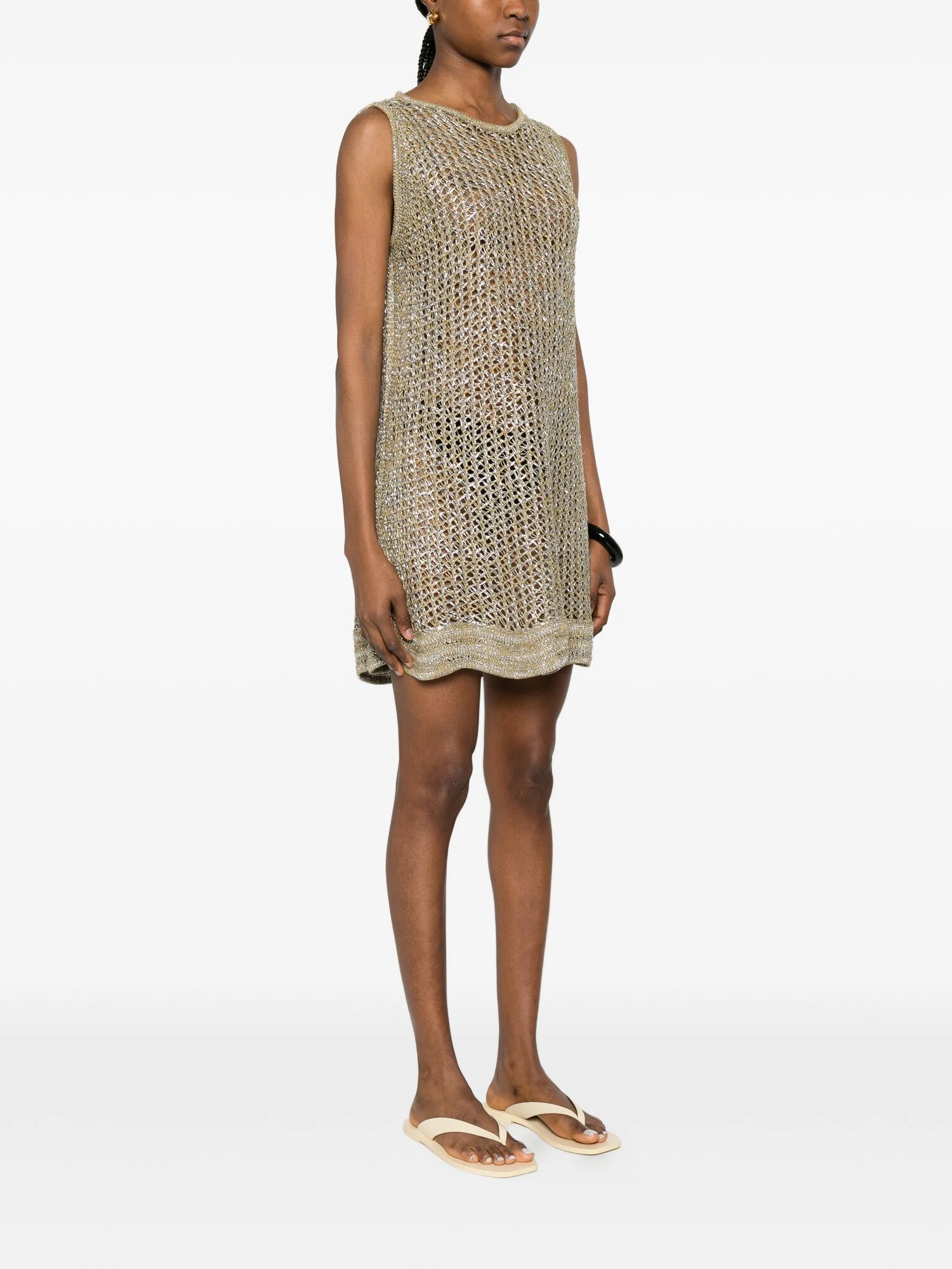 Платье Neera Open-knit mini dress, размер 38 — фото 1