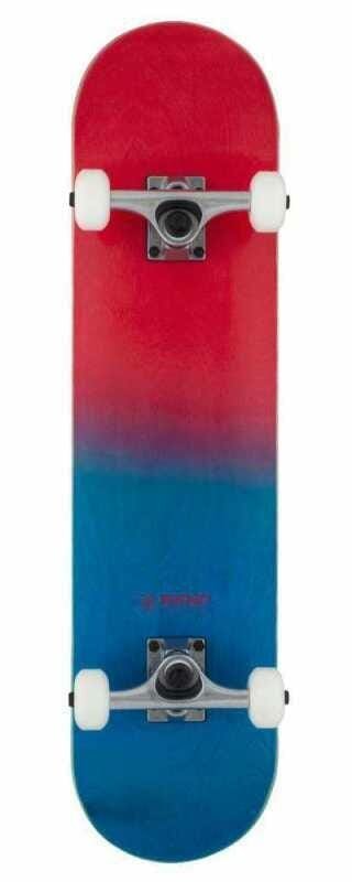DECATHLON скейтборд Rocket Double Dipped, красный/синий, 80 см x 20.3 см