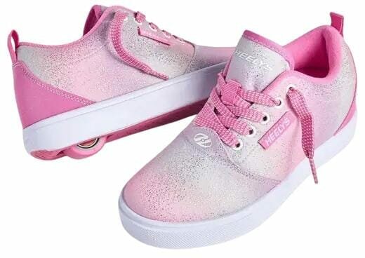 DECATHLON ролики Heelys Pro 20 Fade, серебристый/розовый/черный, размер 39