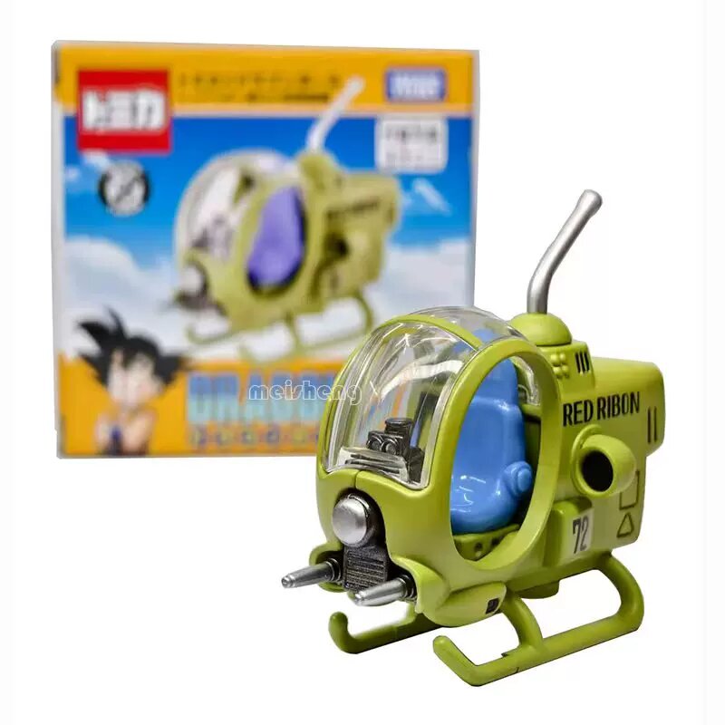 TOMICA 196 Самолет Красной Ленты, 1:64 Масштаб, Коллекционная Игрушка Dragon Ball