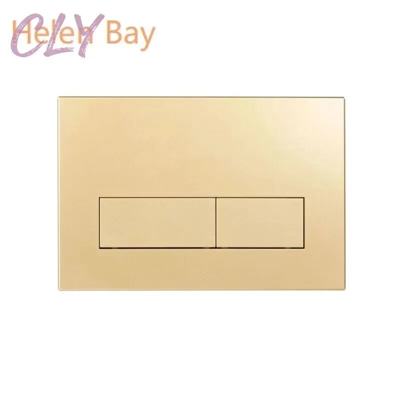 Кнопка смыва для скрытого бачка, подходит для Geberit Sigma 01 20 30, подходит для UP320/UP300, матовое золото, 246*164 мм, двойная кнопка, панель, аксессуары для унитаза