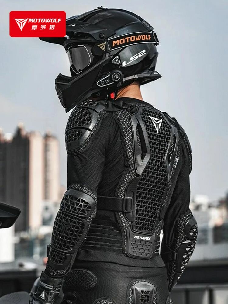 Motowolf Моточерепаха, размер: M, цвет: черный матовый