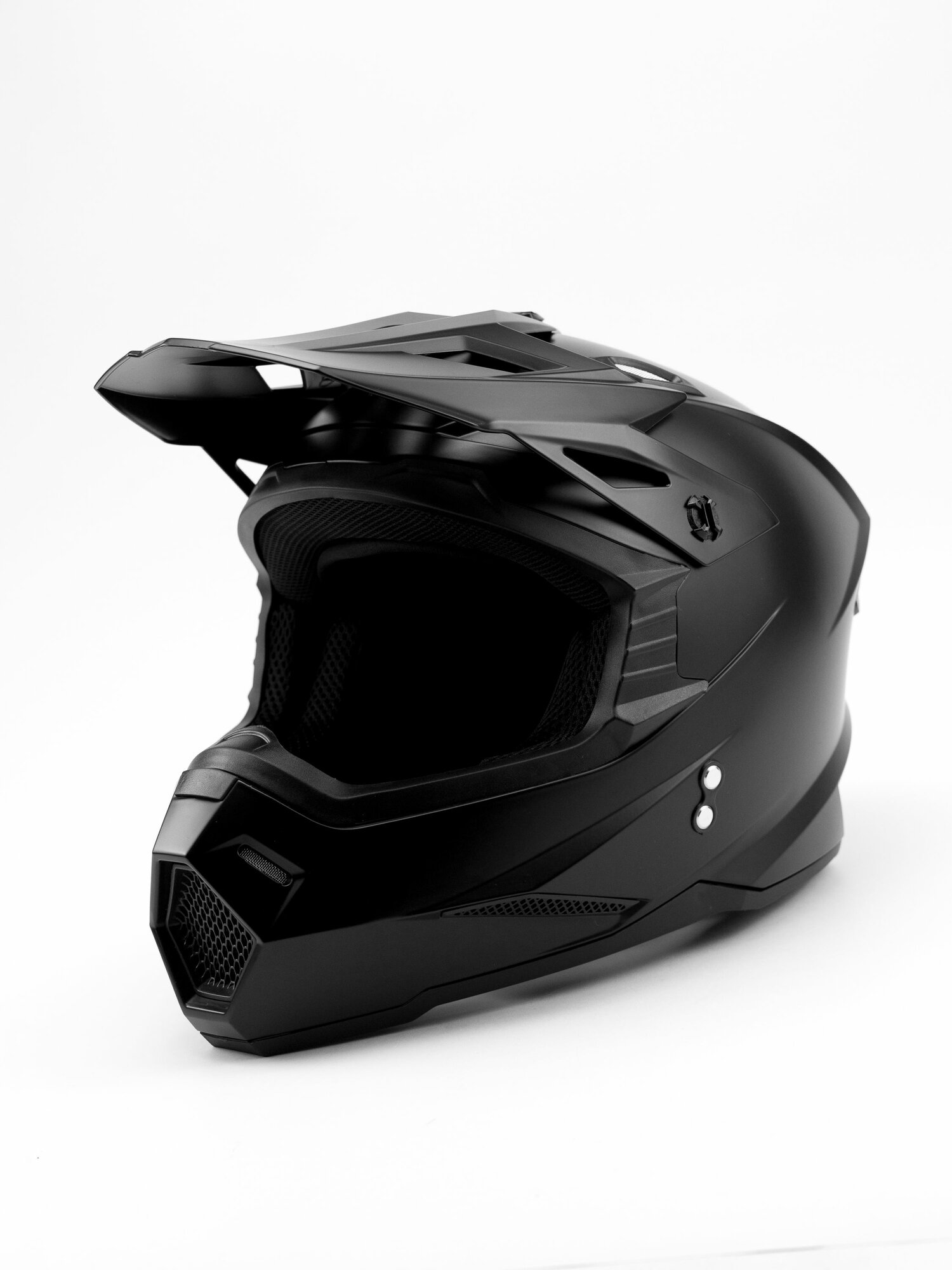 Шлем кроссовый SHOCK M1 MATT BLACK для кросс эндуро мотоцикла, питбайка, мопеда, скутера, квадроцикла, моноколеса, M