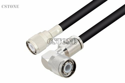 HN штыревой к HN штыревой угловой кабель используя RG214 коаксиальный