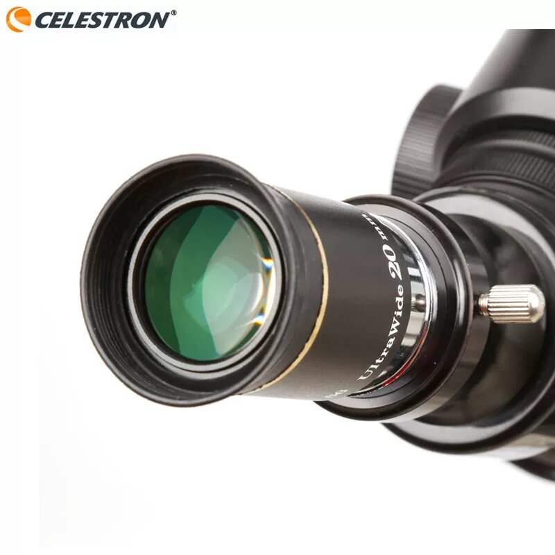 Celestron UW 20 мм окуляр - широкое-угловый аксессуар для астрономии в телескопах