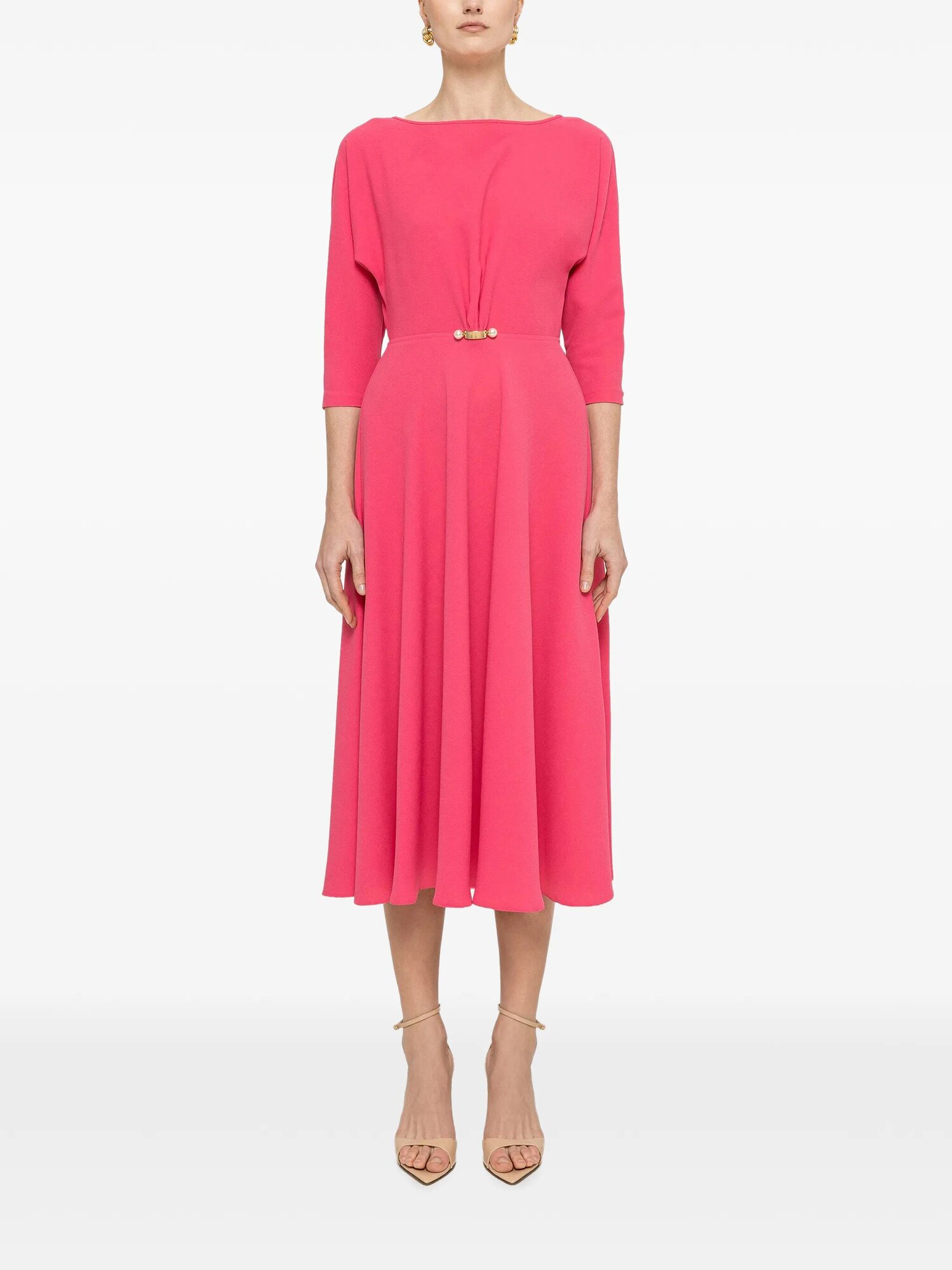 Платье Crepe midi dress
