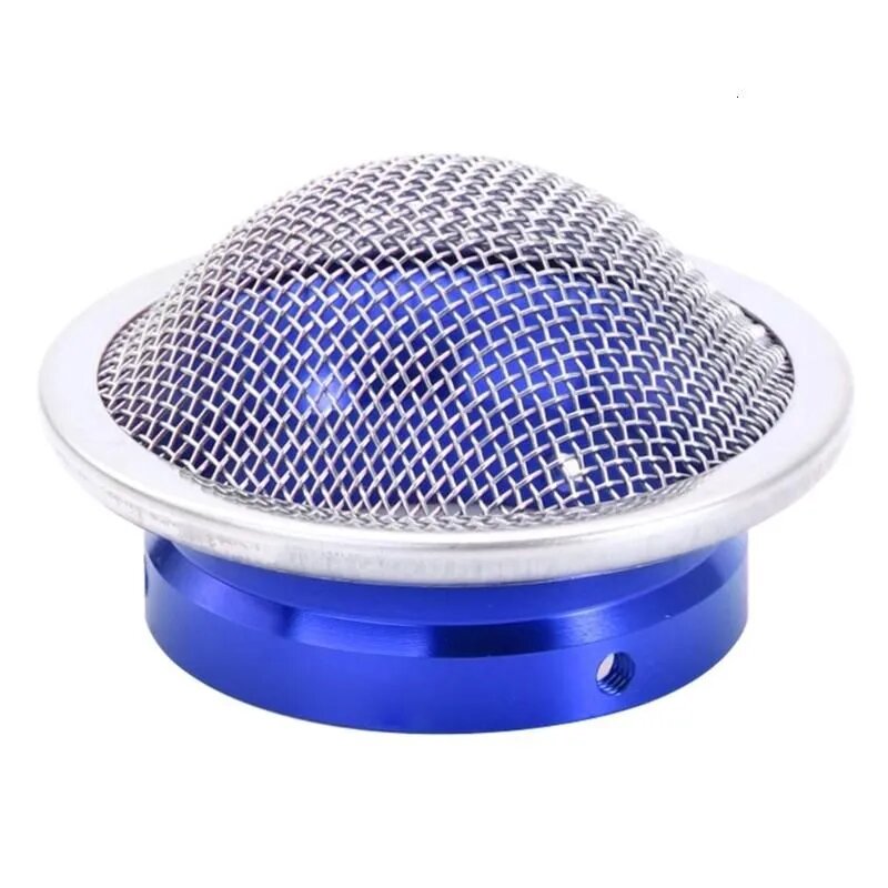 Воздушный патрубок карбюратора мотоцикла с фильтром, Синий