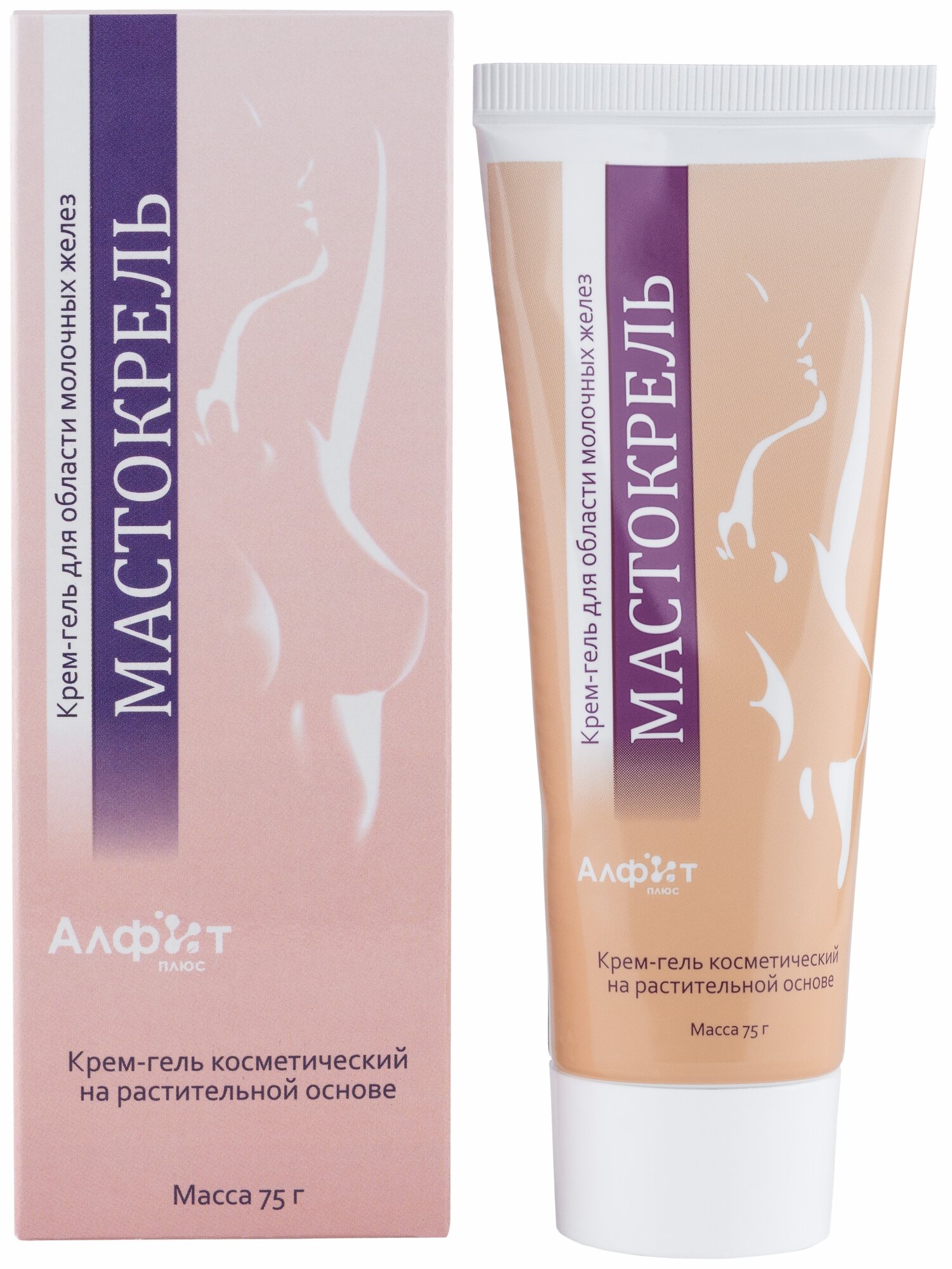 Мастокрель, крем-гель для области молочных желез от бренда "Алфит Плюс", объем 75 мл
