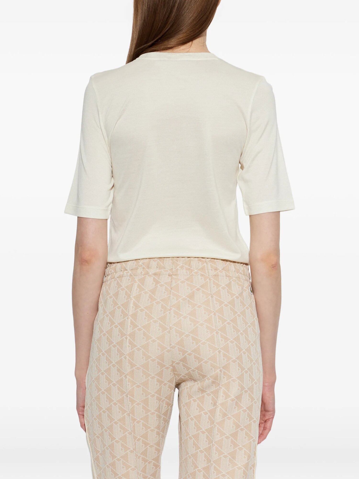 Футболка LACOSTE Runway, размер M, white — фото 1
