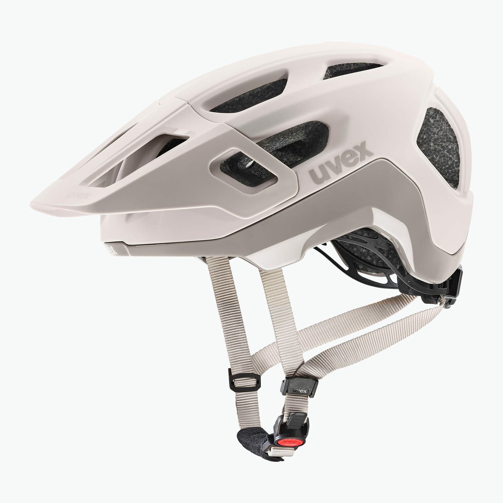 DECATHLON шлем защитный Uvex React, бежевый, размер 56-59 см