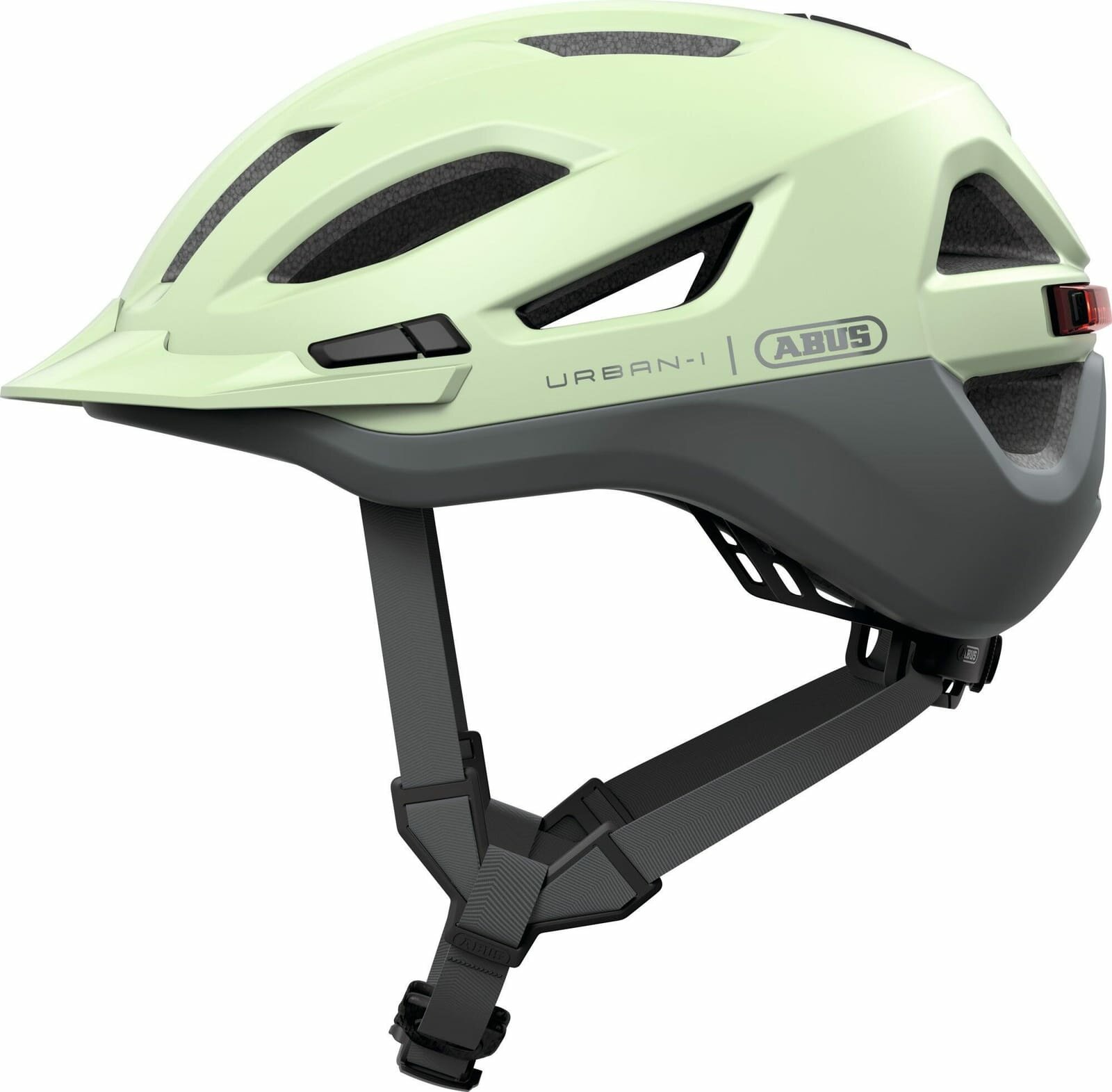 DECATHLON шлем защитный Abus Urban-I 4.0 ACE, фисташково-зеленый, размер L (57 61 см)