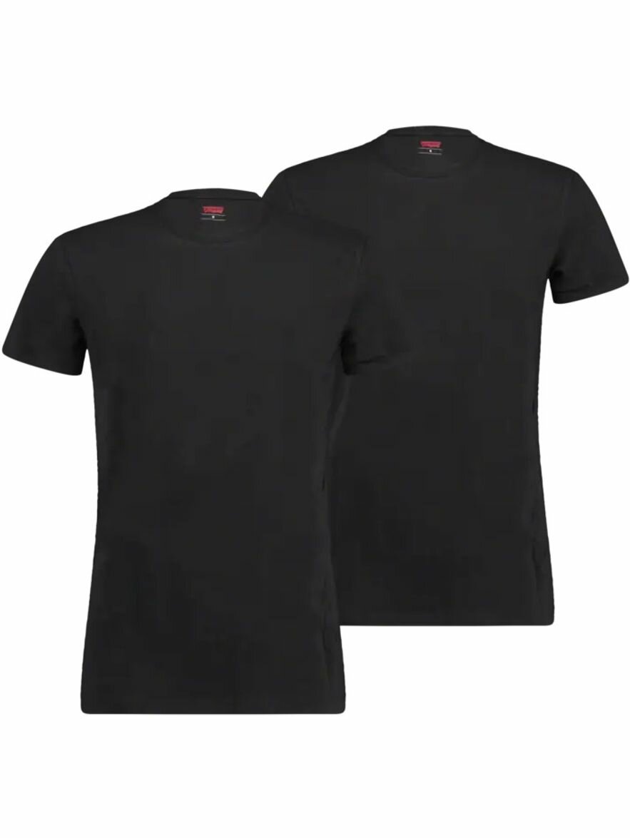 Футболка Men Solid Crew 2P