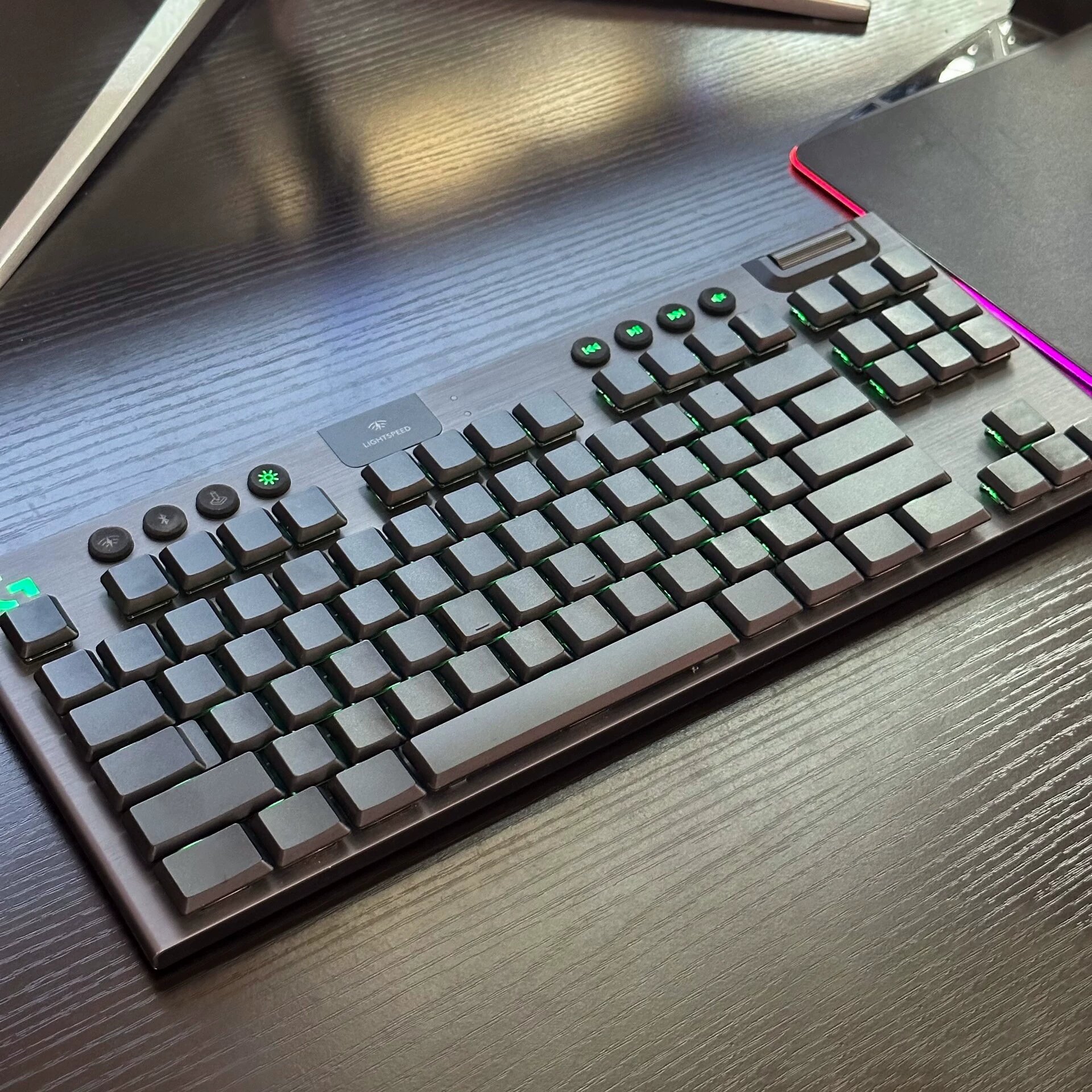 Клавиатурные накладки для механических клавиатур Logitech G913TKL G813 G915 PBT черные, 87-клавишный TKL