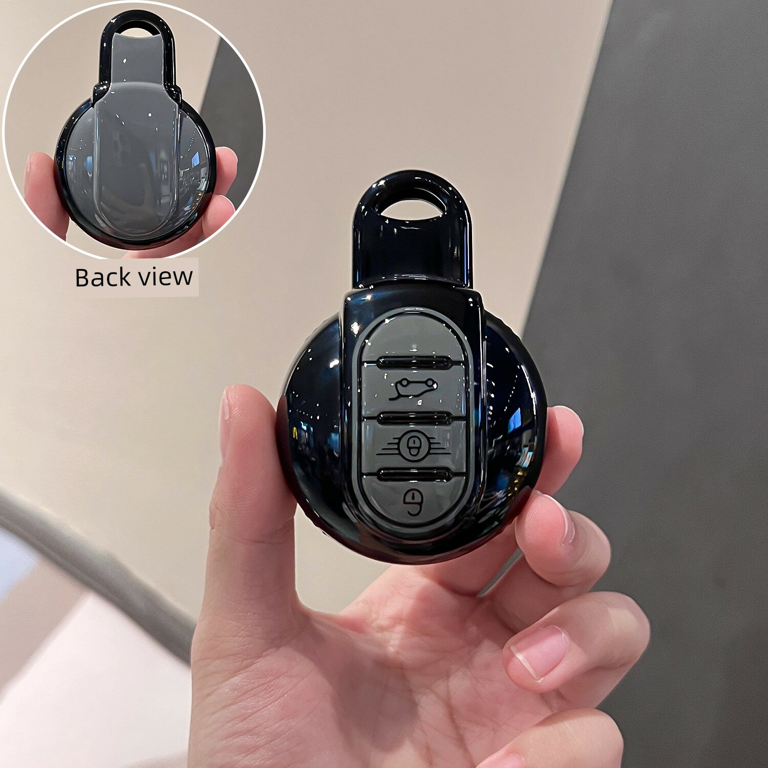 Подходит для чехла для ключей BMW Mini Cooper, Mini Electric, Countryman, Clubman, женский брелок для ключей. Тип D