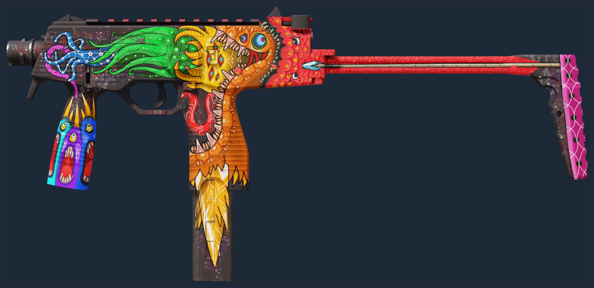 StatTrak™ MP9 | Пищевая цепь (Закалённое в боях) Скины CS2 с быстрой автовыдачей steam trade