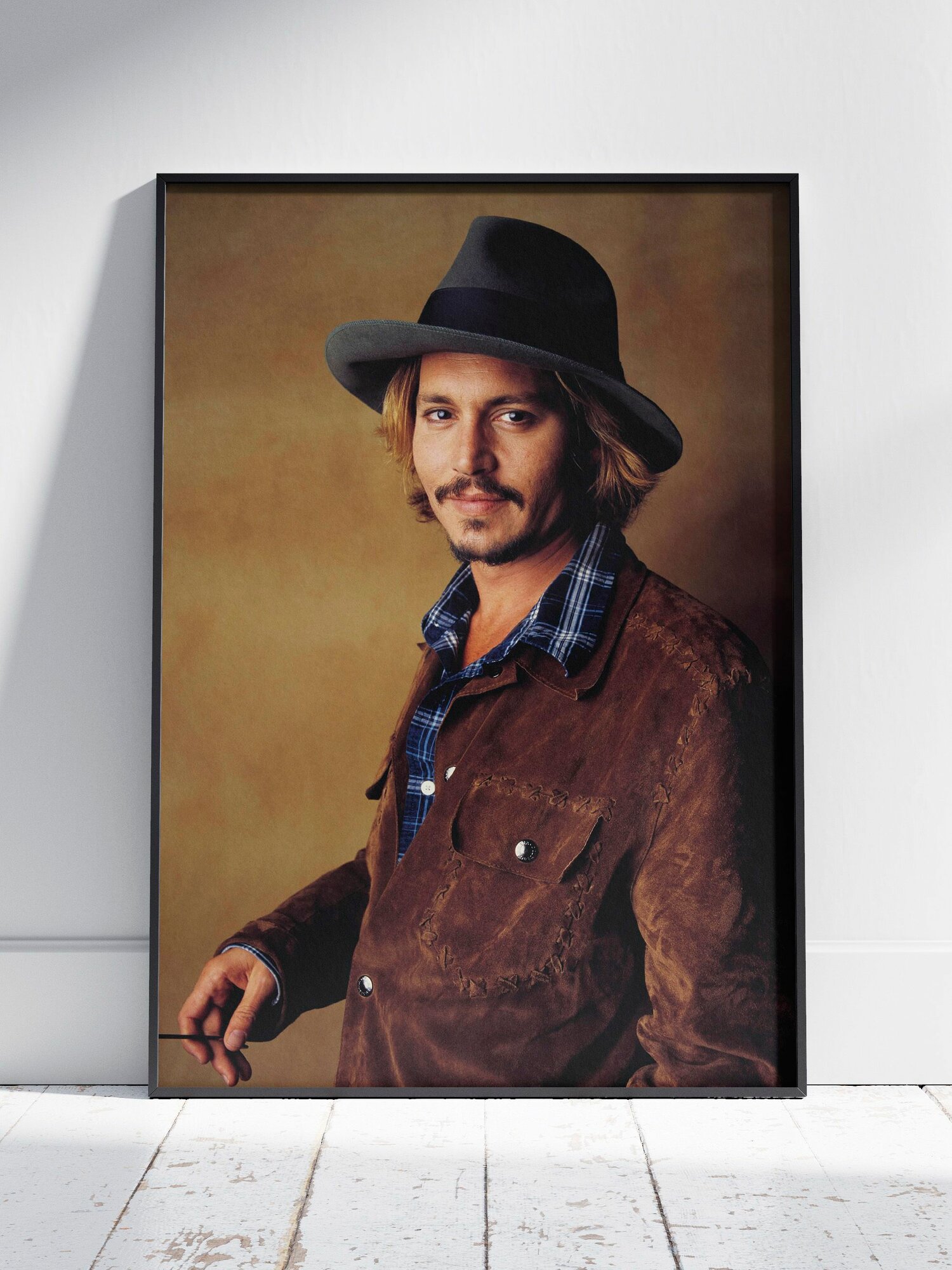 Плакат на стену для интерьера Джонни Депп (Johnny Depp 41) - Постер по актеру фильма, кино, сериала формата A3 (30x42 см)