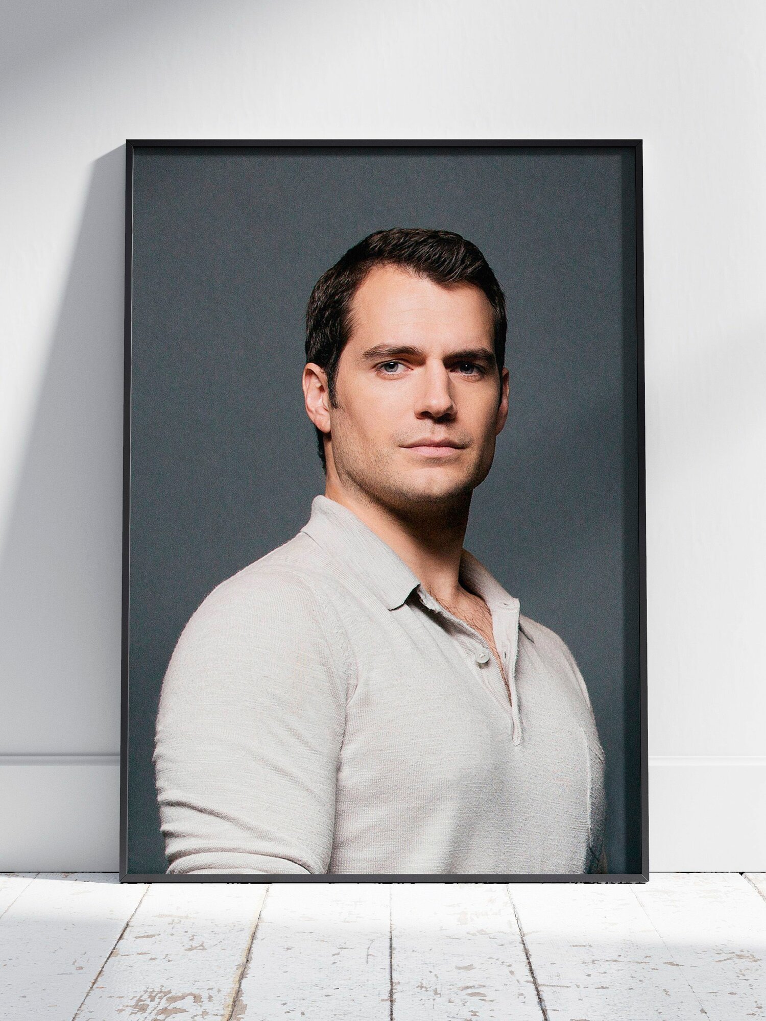 Плакат на стену для интерьера Генри Кавилл (Henry Cavill 31) - Постер по актеру фильма, кино, сериала формата A4 (21x30 см)