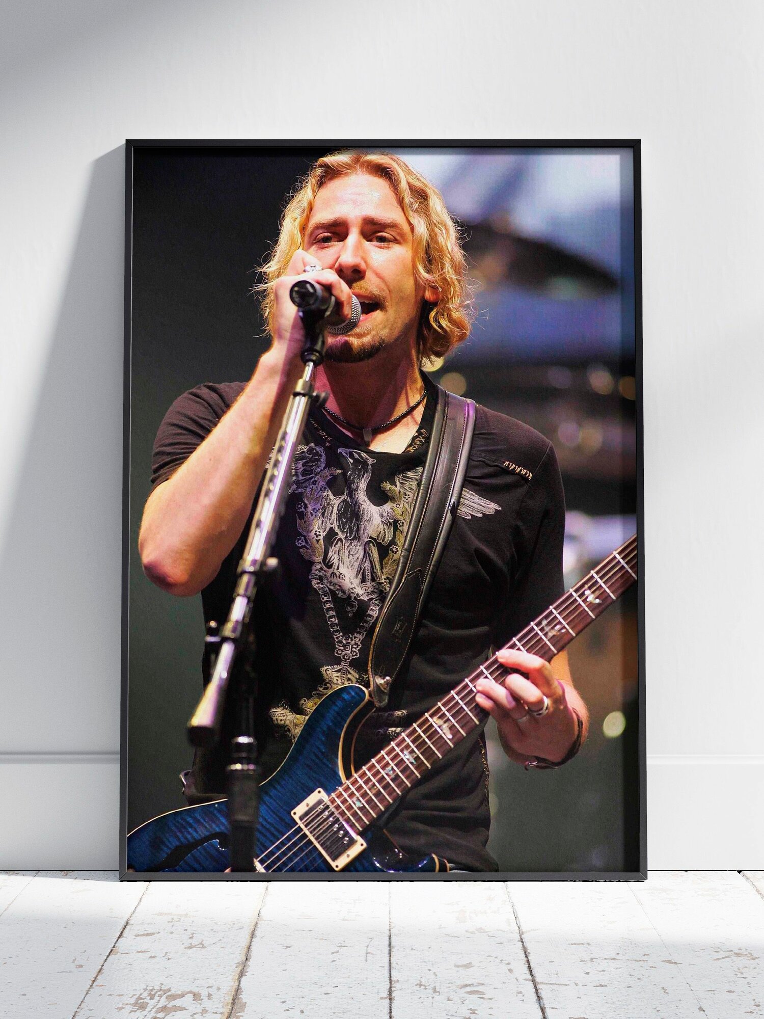 Плакат на стену для интерьера Никелбэк (Чад Крюгер - Chad Kroeger 2) - Постер по музыке и артисту формата A4 (21x30 см)