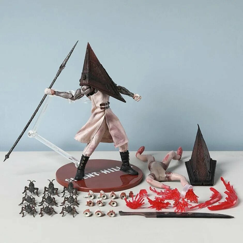 Фигурка Сайлент Хилл 2 Пирамидоголовый / Silent Hill 2 Pyramid Head (21cm)