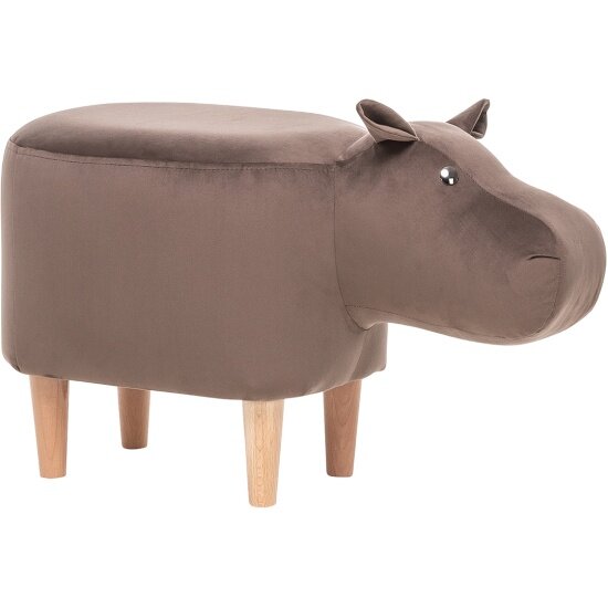 Leset Пуф Hippo COMBI ткань V23