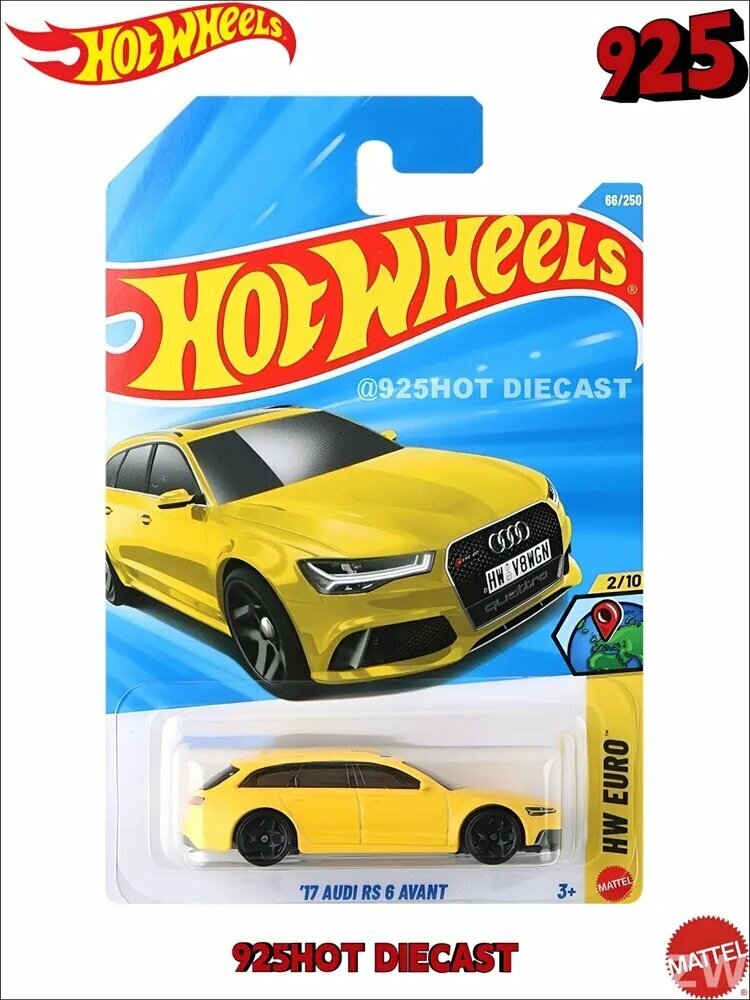 Машинка Hot Wheels 17 AUDI RS6 AVANT C4982 2026C игрушечная машина