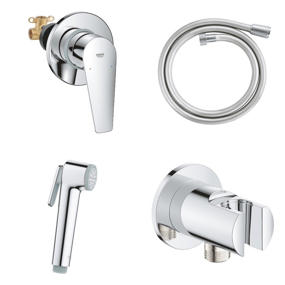 Готовый комплект для гигиенического душа GROHE BauEdge 129188
