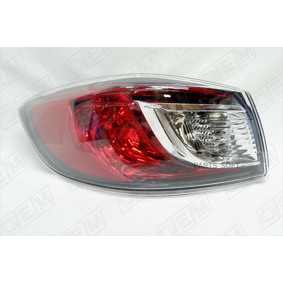 Фонарь левый внешний Mazda 3 2 BL 2009-2013 седа от официального дистрибьютора, OEM, артикул OEM0140FONL