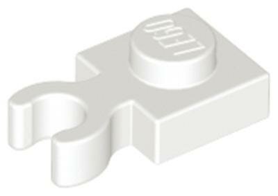 Деталь Lego 4085d Plate, Modified 1 x 1 with Open O Clip Thick (Vertical Grip)