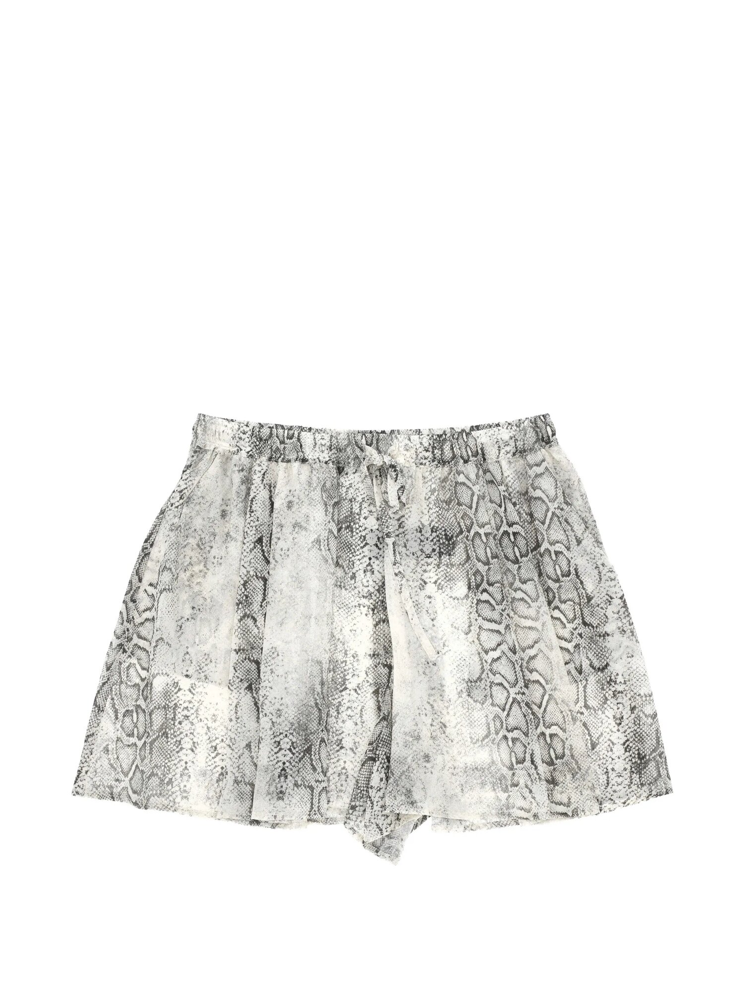 Шорты Snakeskin-print shorts