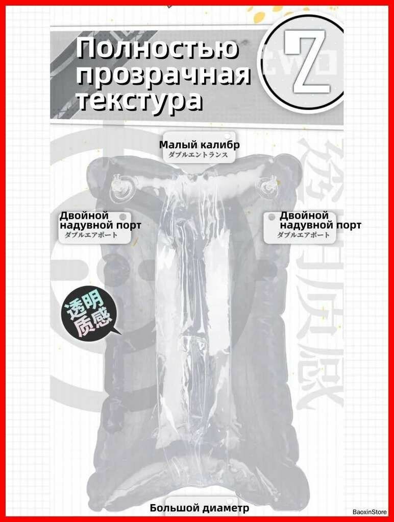 Двухпортовое крепление для мастурбатора