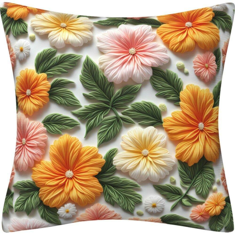 Наволочка декоративная 45x45 см