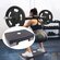 Степ платформа для фитнеса и аэробики, 45x29 см, 1 шт, пластик, черный/серый