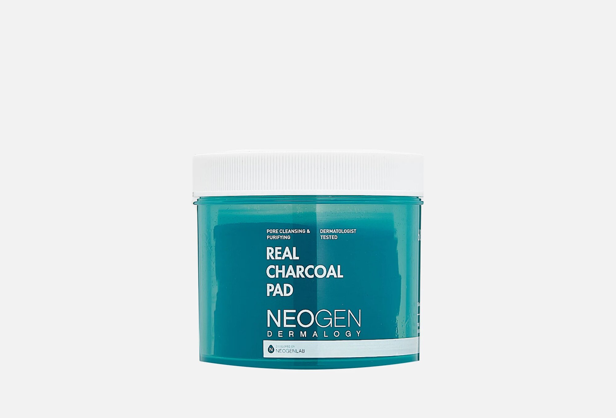 Пилинг-диски Neogen REAL CHARCOAL PAD , очищение, глубокое отшелушивание кожи, 60шт