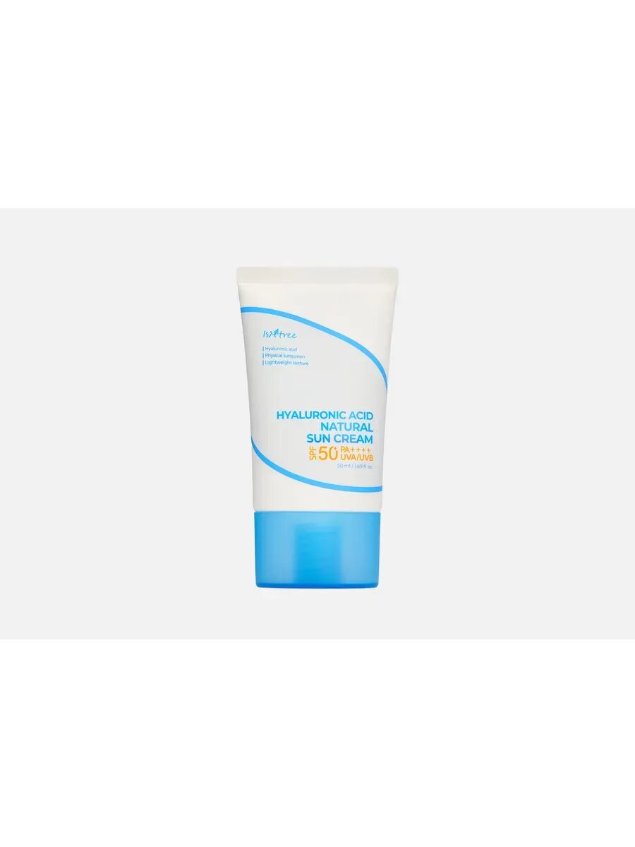 ISNTREE HYALURONIC ACID NATURAL Солнцезащитный крем д 50мл