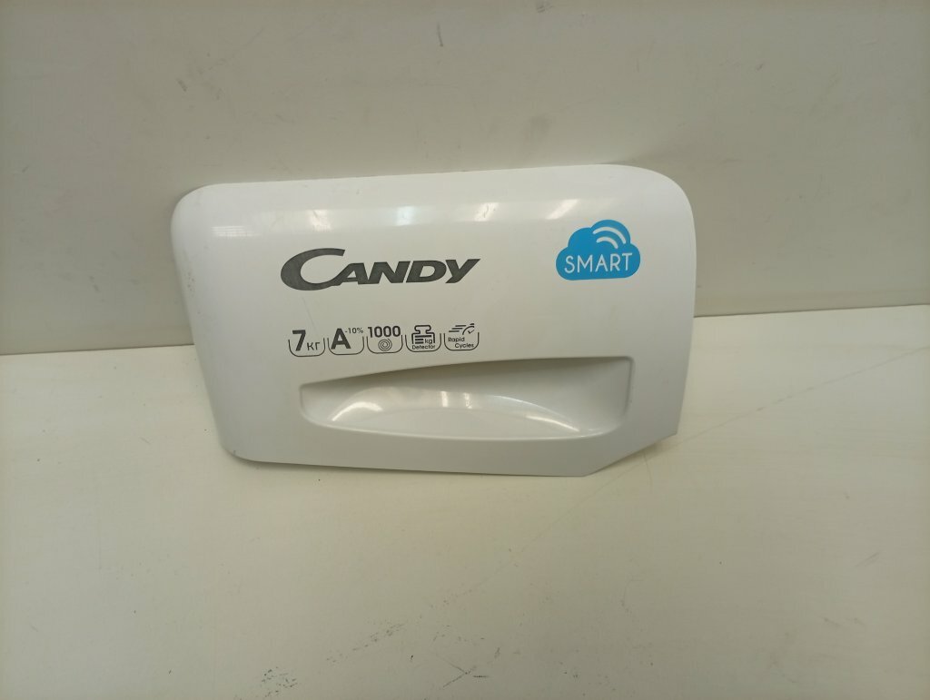 CS41072D1/2-07 кт49 Крышка дозатора порошка для стиральной машины Candy 43011738 б/у
