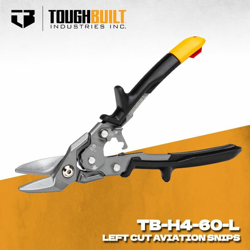 TOUGHBUILT TB-H4-60-L Ножницы строительные Прямые